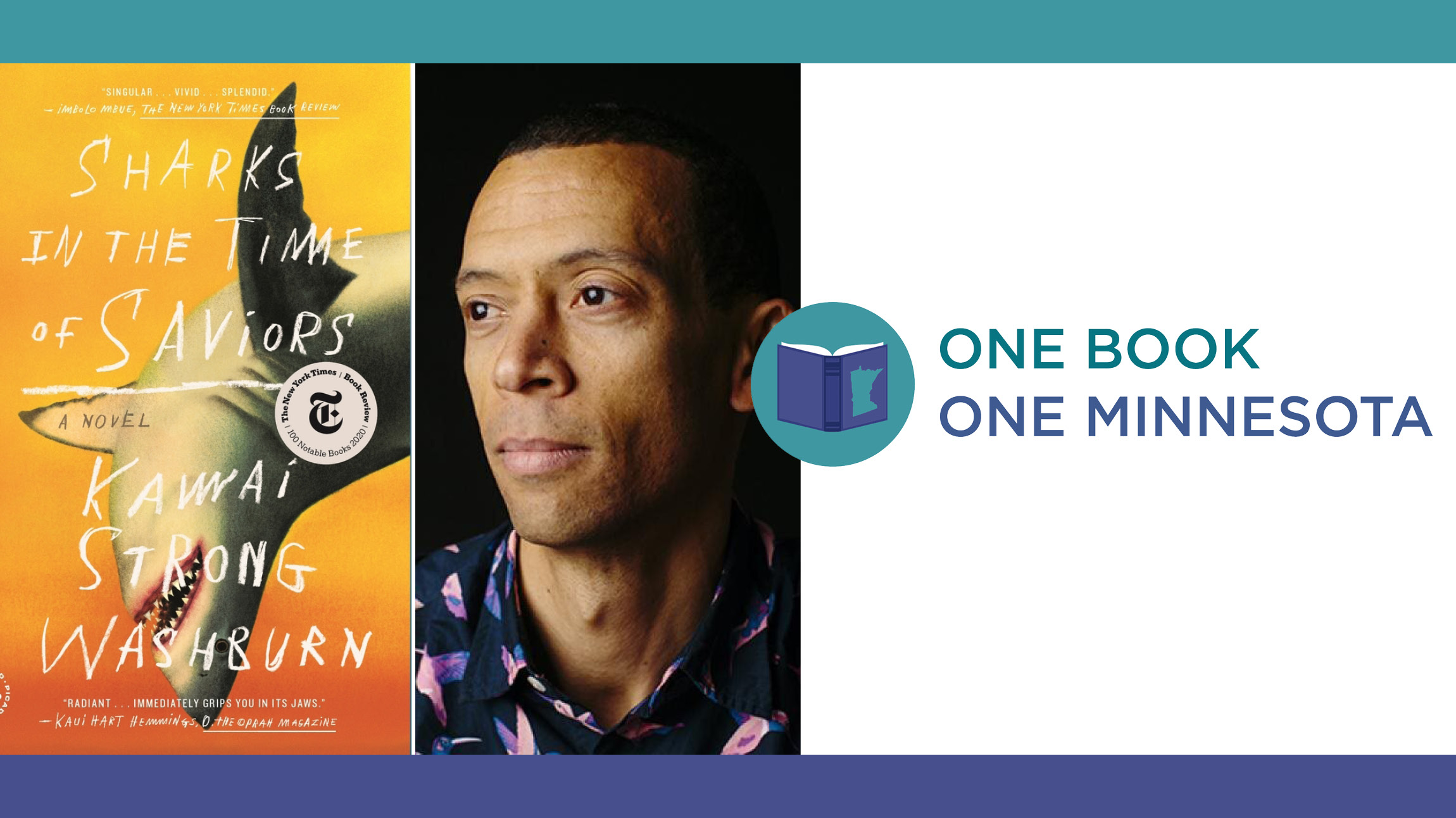 One Book | One Minnesota invites all Minnesotans to read 'Sharks in the ...